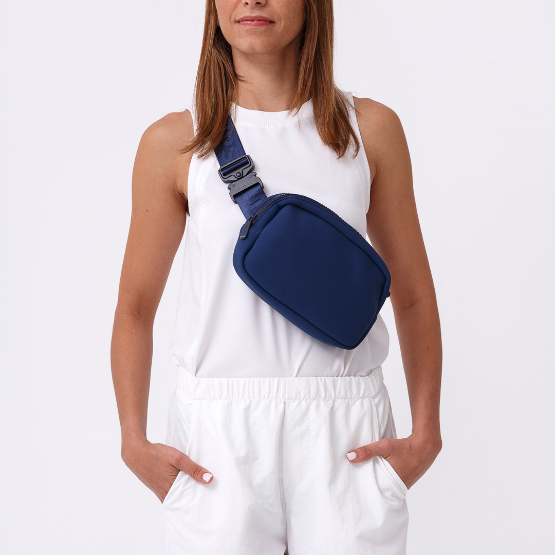 FANNY PACK DEEP BLUE – Pop Ups Brand