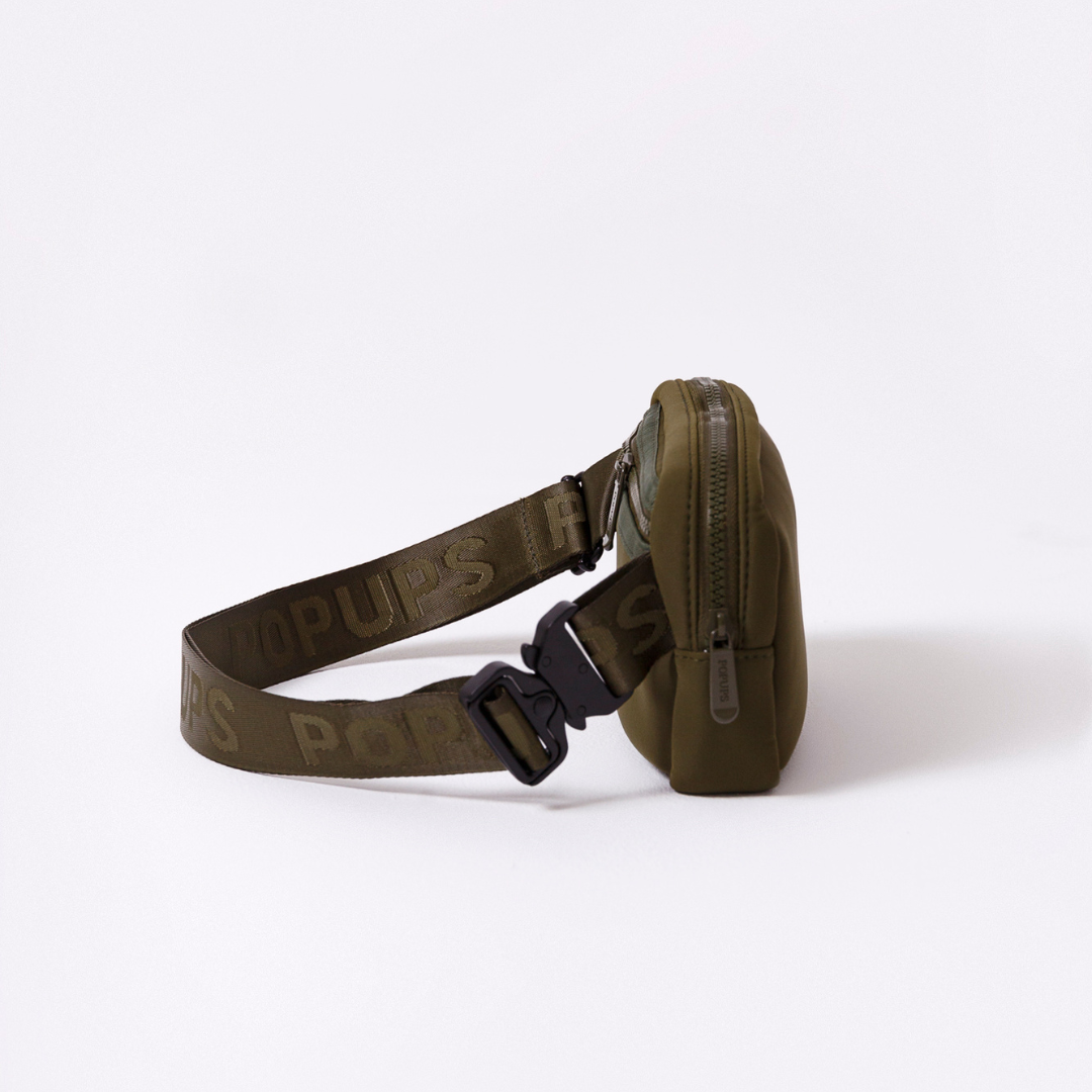 FANNY PACK SAFARI GREEN – Pop Ups Brand